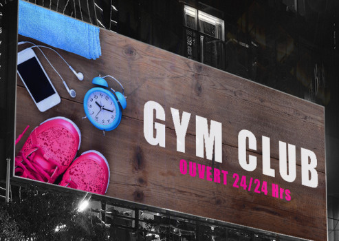 Impression sur mesure sur bâche spéciale caissons lumineux